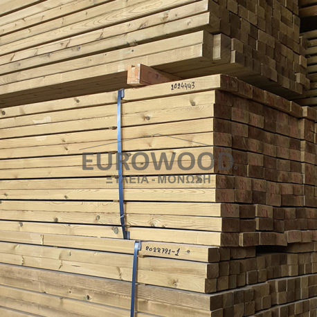 ΔΟΚΟΣ ΠΕΥΚΗΣ ΠΛΑΝΙΣΜΕΝΗ ΕΜΠΟΤΙΣΜΕΝΗ | EUROWOOD